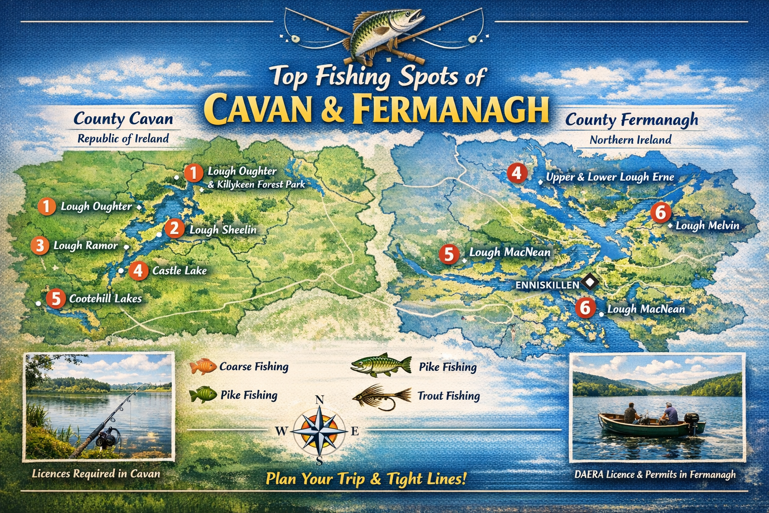 Fishing in County Cavan - January 2026 – Micks Fishing Tackle